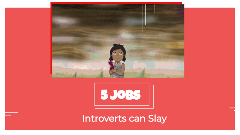 5 Jobs That Introverts Can Slay Video Template