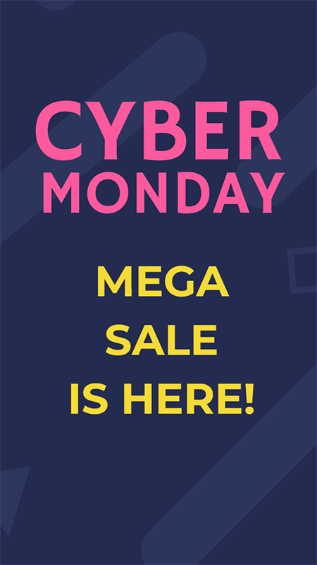 Cyber Monday Offer Promo Video Template