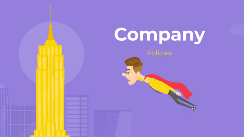 Company Policies Video Template