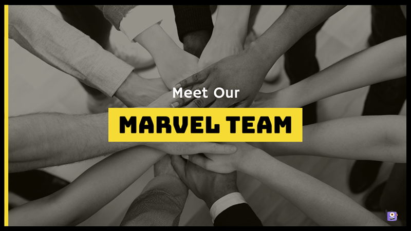 Team Members Intro Video Template