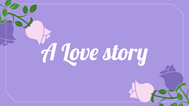 Wedding Slideshow (A Love Story) Video Template