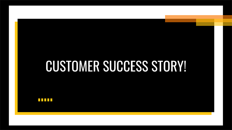 Customer Success Stories Video Template