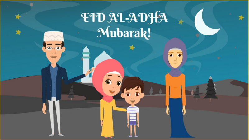 Bakrid Wishes Video Template