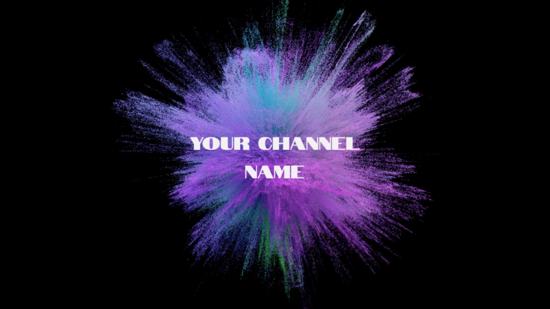 Colorful Youtube Channel Intro Video Template