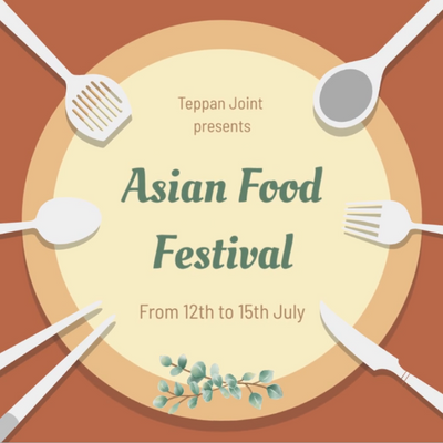 Asian Food Festival Invite Video Template