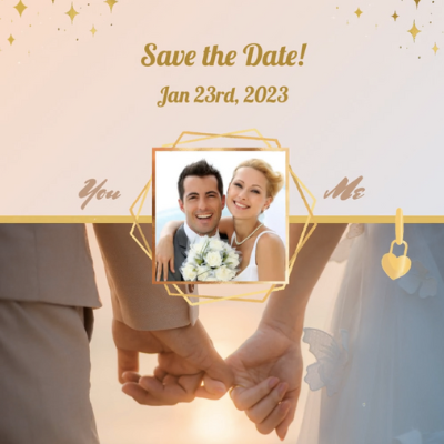 Save The Date-You And Me Video Template