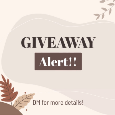 Giveaway Alert Video Template