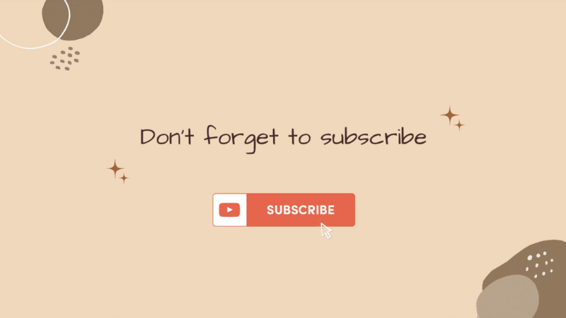 Science Youtube Channel Outro Video Template