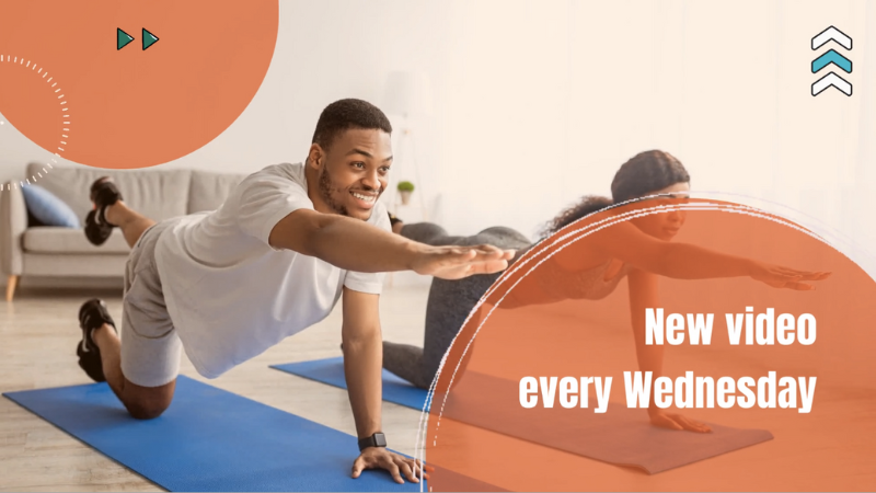 Youtube Fitness Channel Intro Video Template