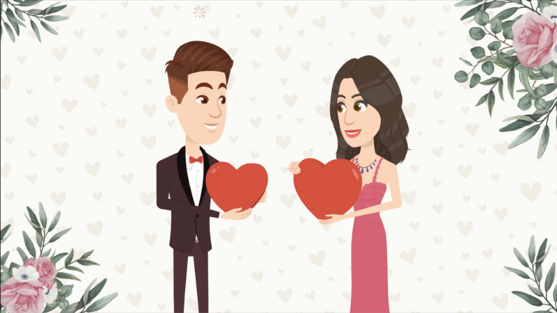 Wedding Invitation - Animated Video Template