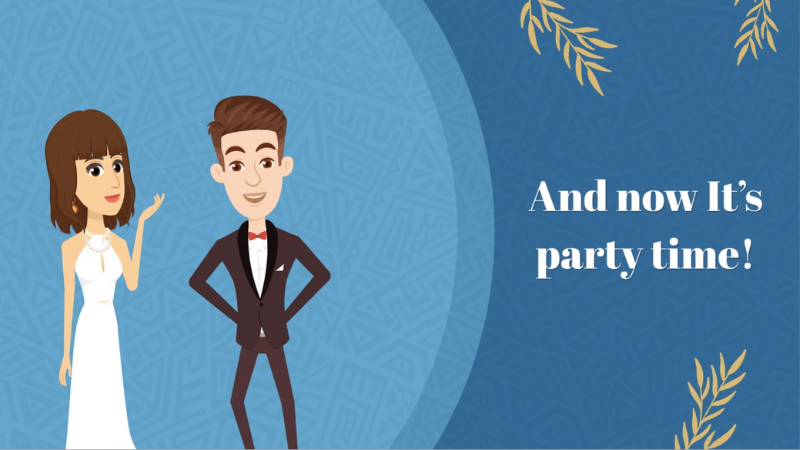 Wedding Invitation - Animated Video Template