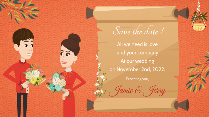 Save The Date Video Template
