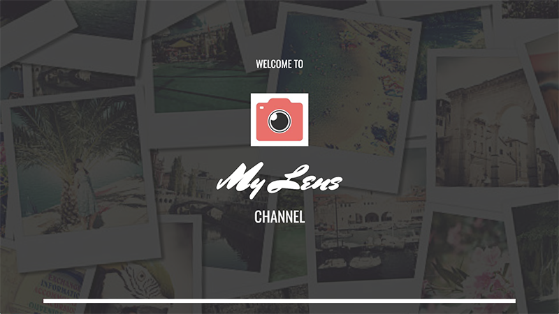 Photography Channel Intro Video Template
