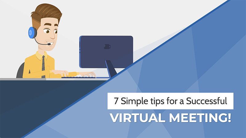 Virtual Meeting Tips Video Template