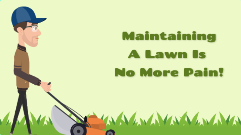 Lawn Maintenance Services Ad Video Template