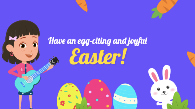 Easter Wishes - Animated Video Template