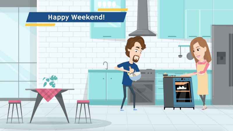Happy Weekend Video Template