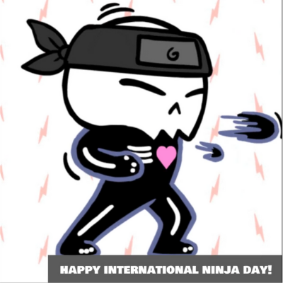 International Ninja Day Video Template