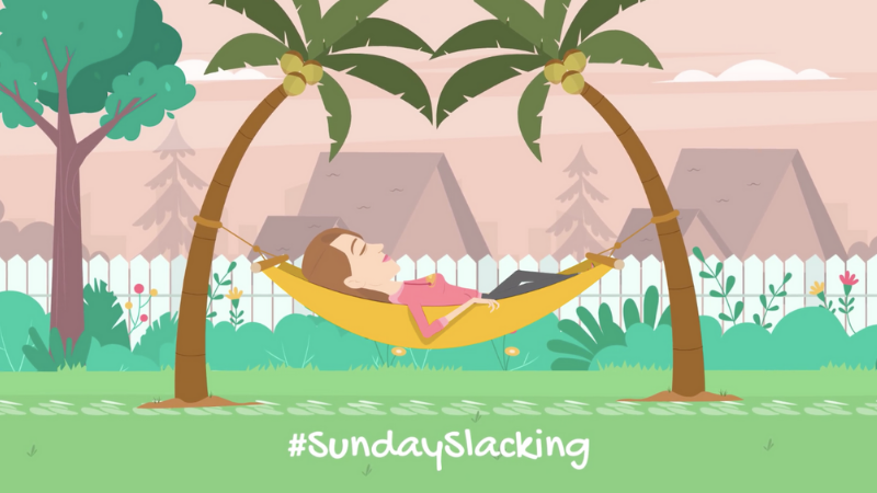 Sunday Slacking Video Template